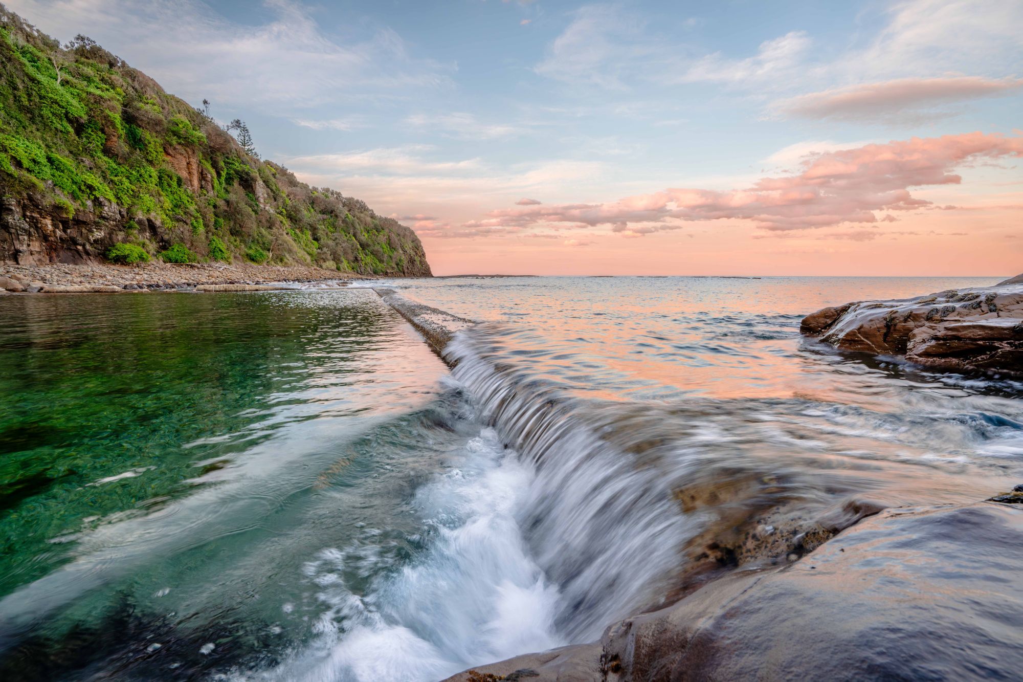 Boat harbour Pool falls – Norfolk and Co